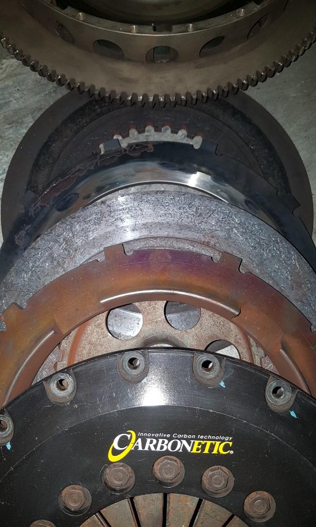 Honda B-Series Racing Clutch with lighten flywheel, Car Accessories ...