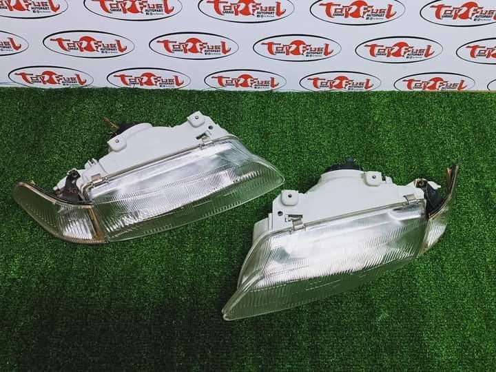 Honda civic hatchback sh3 ef3_ef9 90/91 JDM Stanley plastic headlight ...