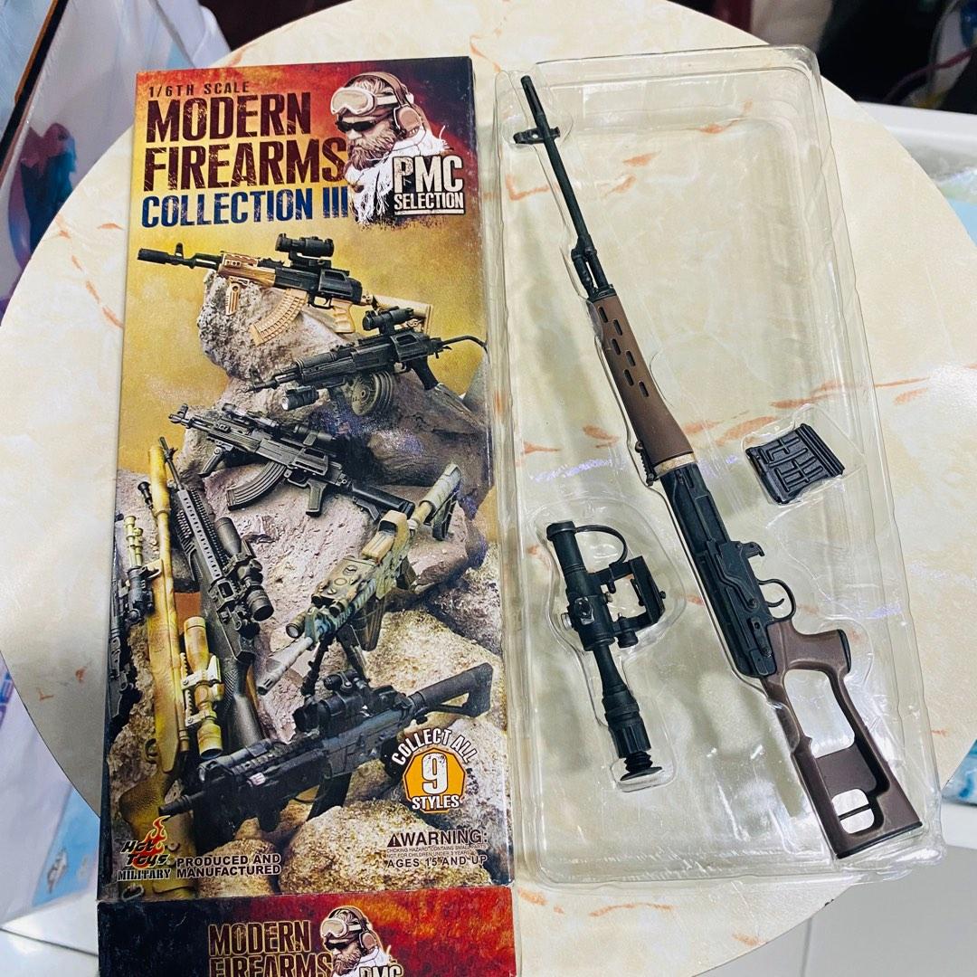 Hot Toys 1/6 Scale Modern Firearms Collection III Dragunor SVD Hottoys ...