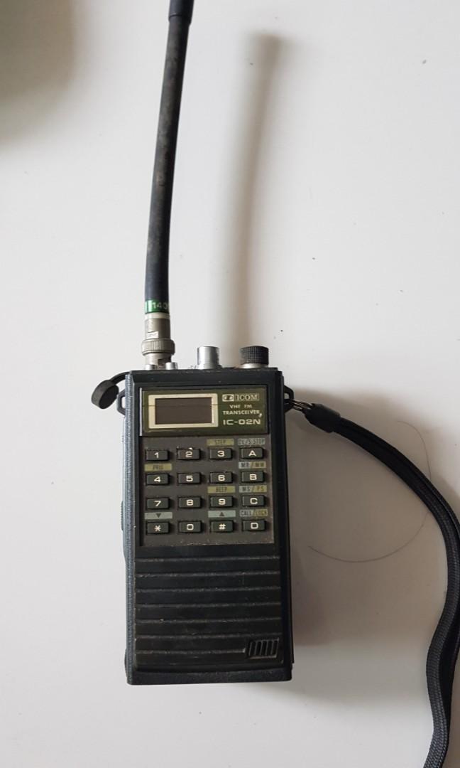 Icom 02n vhf radio japan, Audio, Other Audio Equipment on Carousell