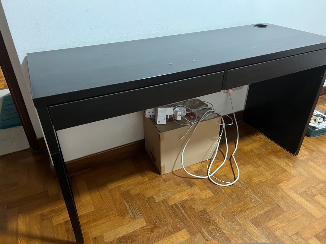 IKEA Micke Desk, Furniture & Home Living, Furniture, Tables & Sets on ...