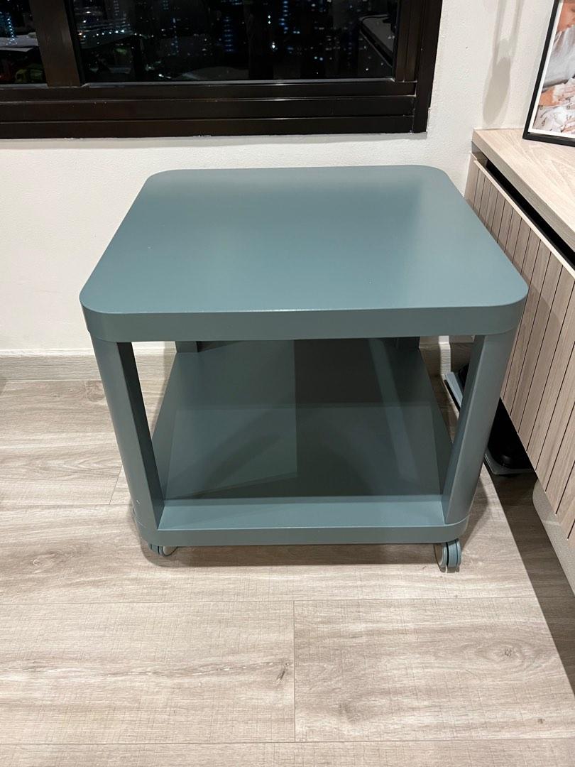 IKEA TINGBY side table with wheels, Furniture & Home Living, Furniture ...