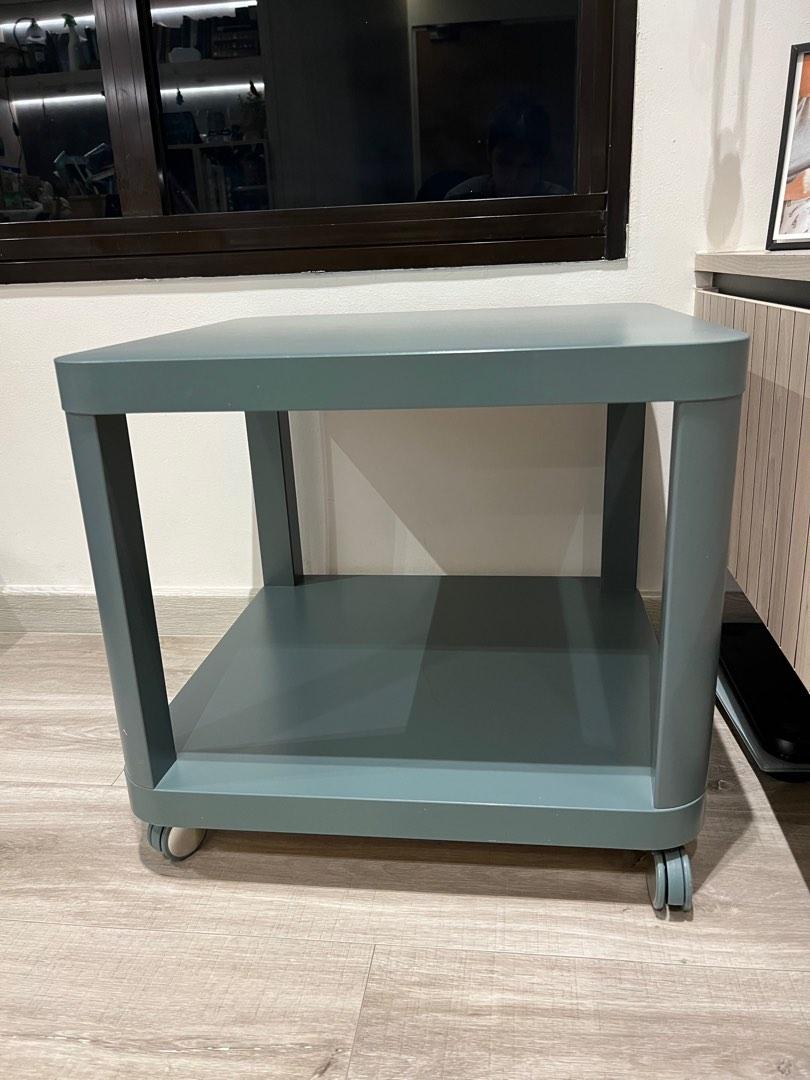 IKEA TINGBY side table with wheels, Furniture & Home Living, Furniture ...