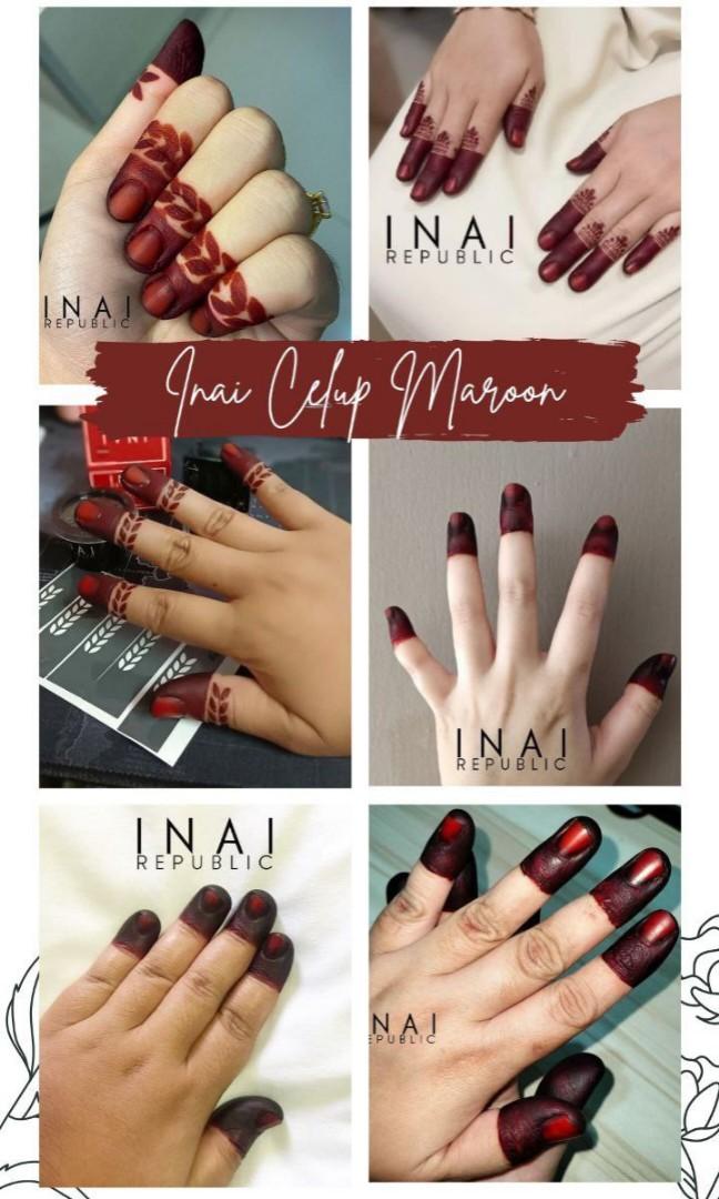 Inai Republic Modern Dip Henna Celup, Beauty & Personal Care, Hands ...
