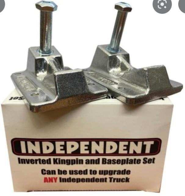Independent Truck Inverted Kingpin and Baseplate set, Sports Equipment ...