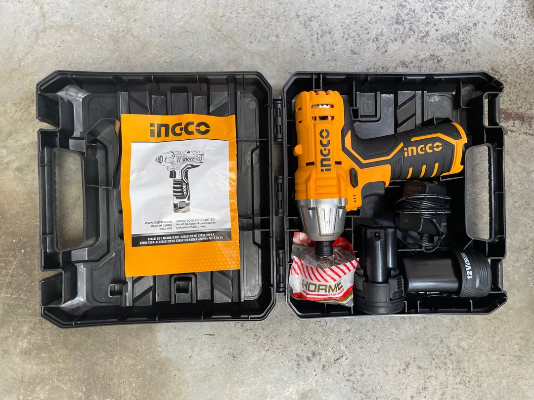 Ingco 12V Impact Driver Drill, Furniture & Home Living, Home ...
