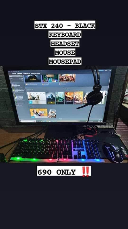 Inplay STX 240 Gaming Set, Computers & Tech, Parts & Accessories ...