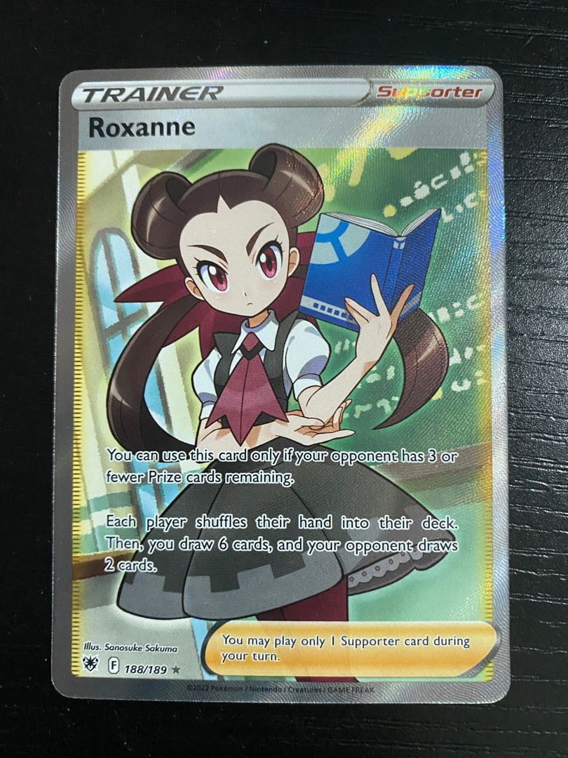INSTOCK Pokemon Sword and Shield Astral Radiance TCG Card Roxanne 188/ ...