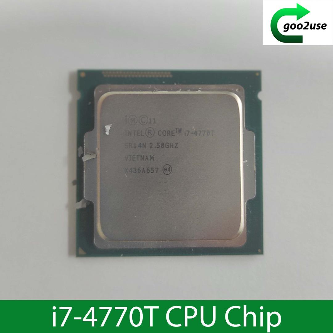 Intel i7-4770T @2.50GHZ CPU Chip, Computers & Tech, Parts & Accessories ...