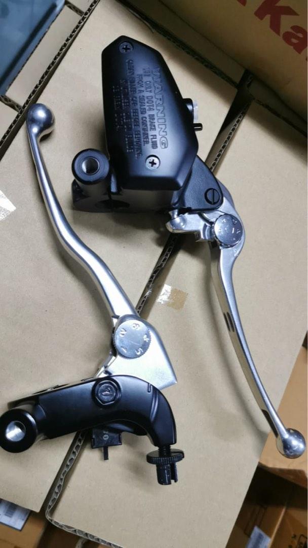 Kawasaki er6 ( silver lever ) Kawasaki zx250 ( black lever)100% ...