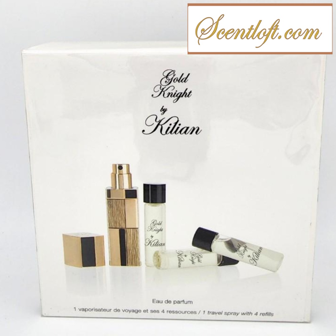 KILIAN Gold Knight Travel Set with the "Gold Muse" travel case (Free ...
