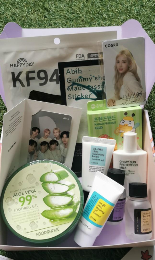 Cosrx Skincare Set Box / Korean Gift Box, Beauty & Personal Care, Face ...