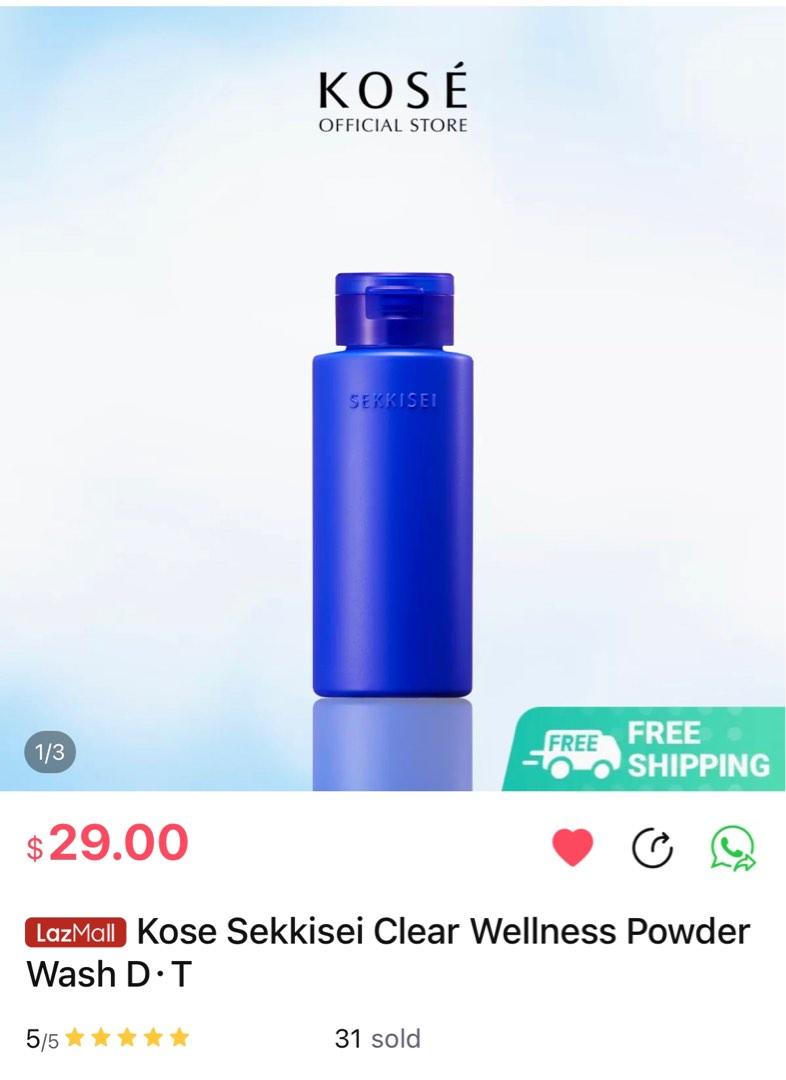 Kose Sekkisei Clear Wellness Powder Wash, Beauty & Personal Care, Face ...