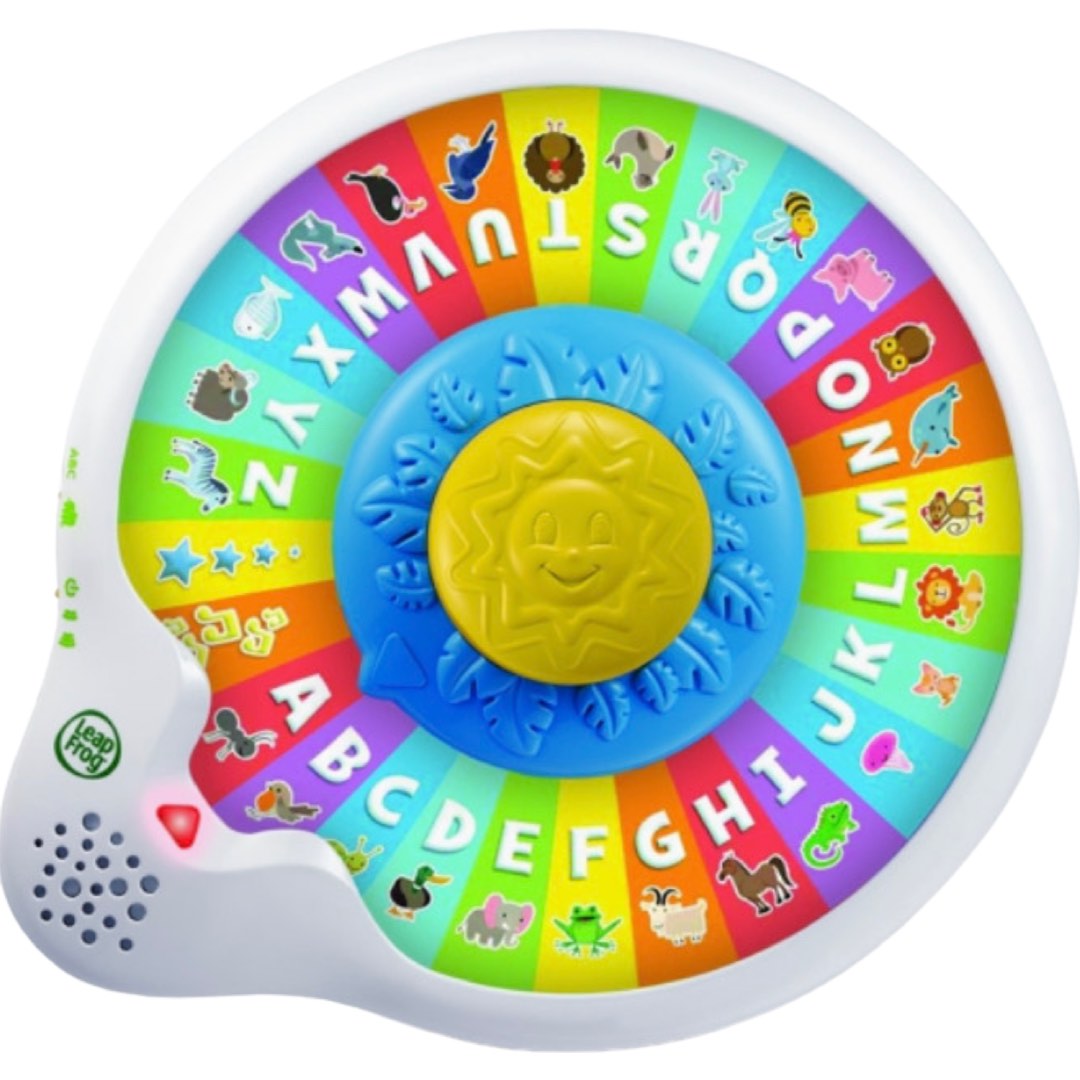 LeapFrog AlphaZoo Spinner toy for baby infant toddler for 1-3 years old ...