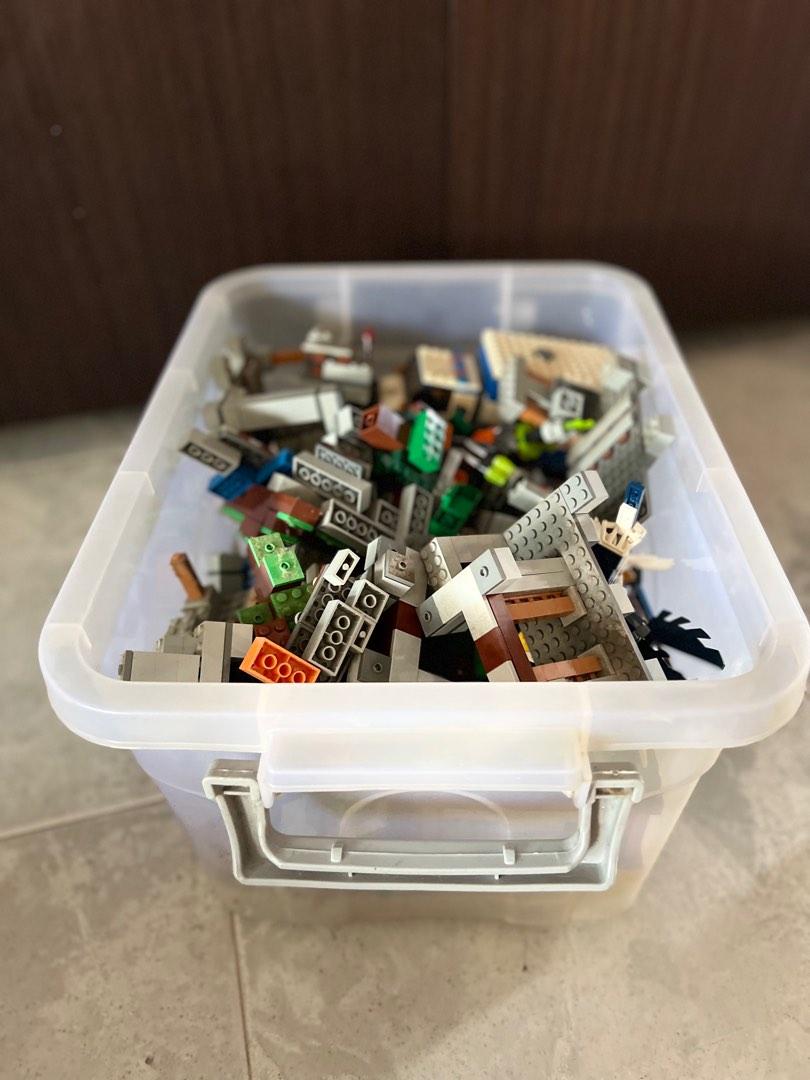 LEGO mixture part full box 12 x 17 x 12 cm, Hobbies & Toys, Toys ...