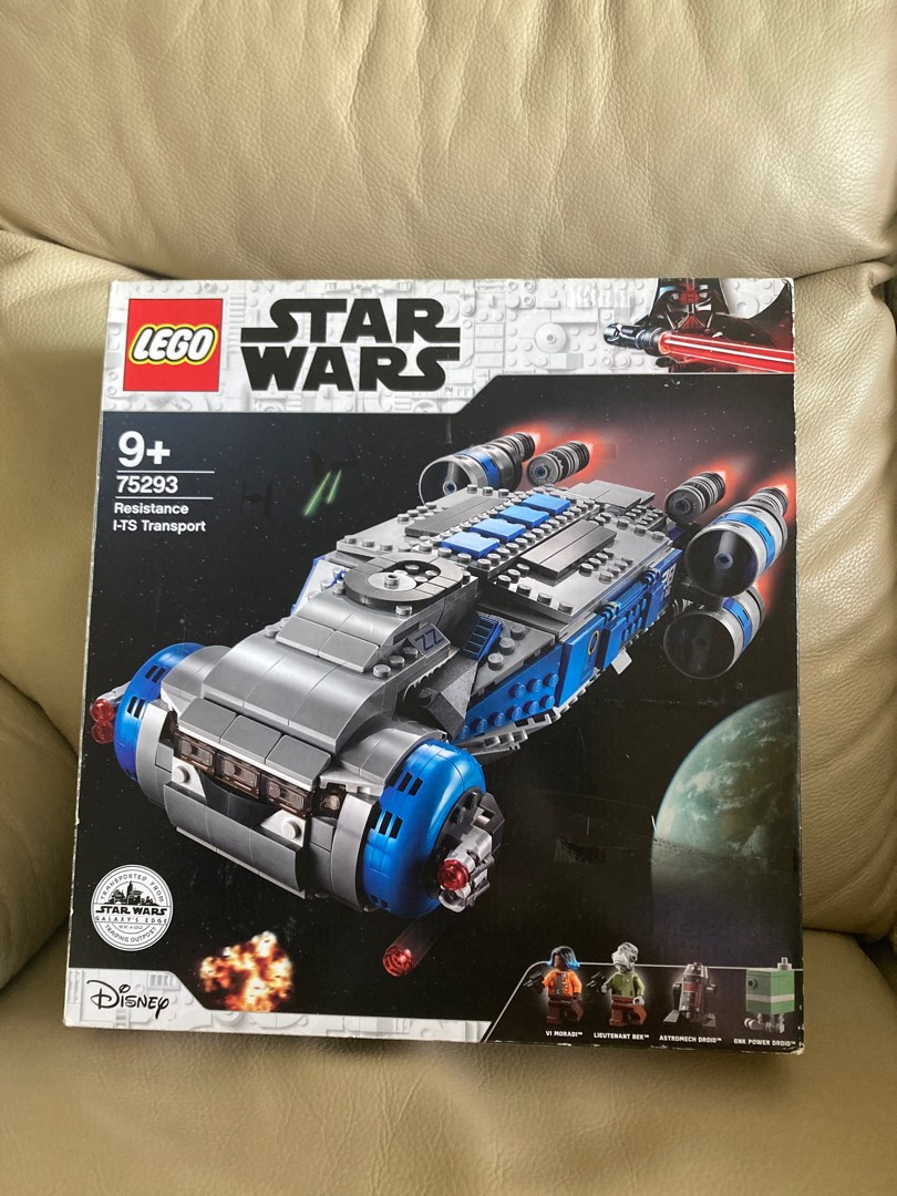 Lego Star Wars 75293 Resistance I-TS Transport, 興趣及遊戲, 玩具 & 遊戲類 - Carousell