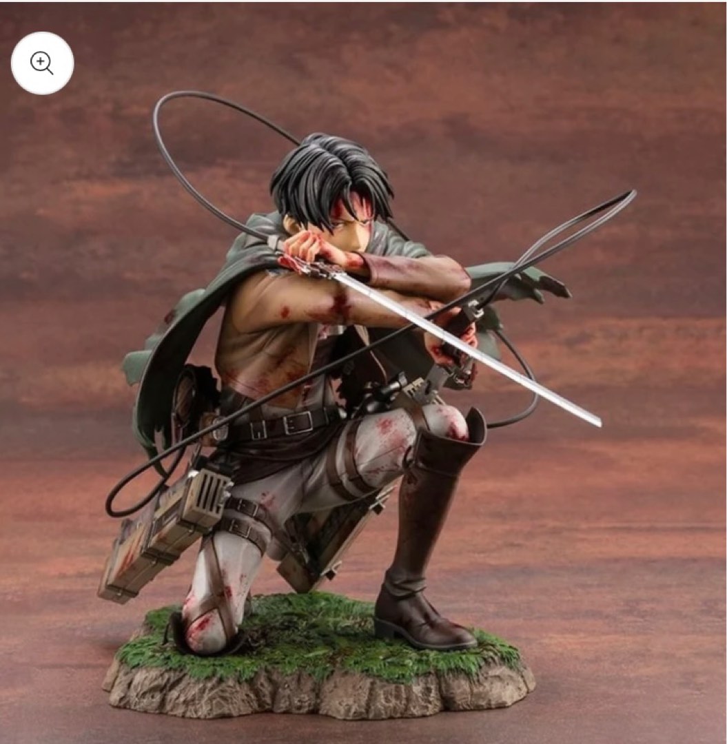 Levi Ackerman Figurine, Hobbies & Toys, Memorabilia & Collectibles, Fan ...