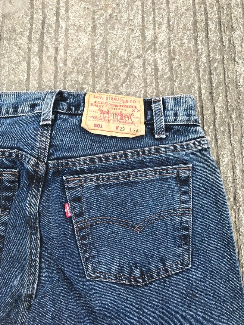 Levis 501 button fly on Carousell