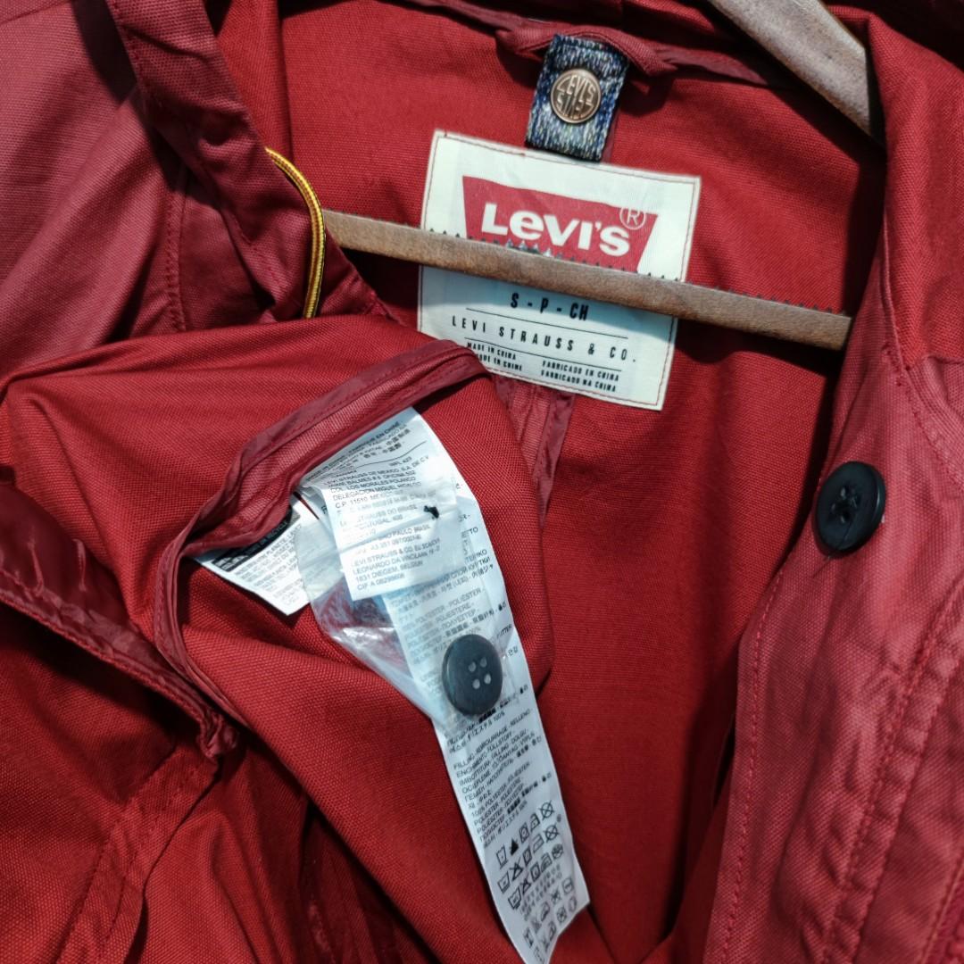 LEVIS RAIN COAT | PARKA | WATER REPELLENT, Men's Fashion, Coats ...