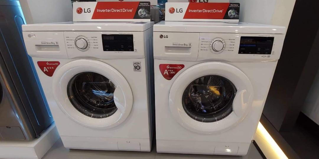 LG WASHER & SPIN FRONT LOAD DIRECT DRIVE WASHING MACHINE, TV & Home ...