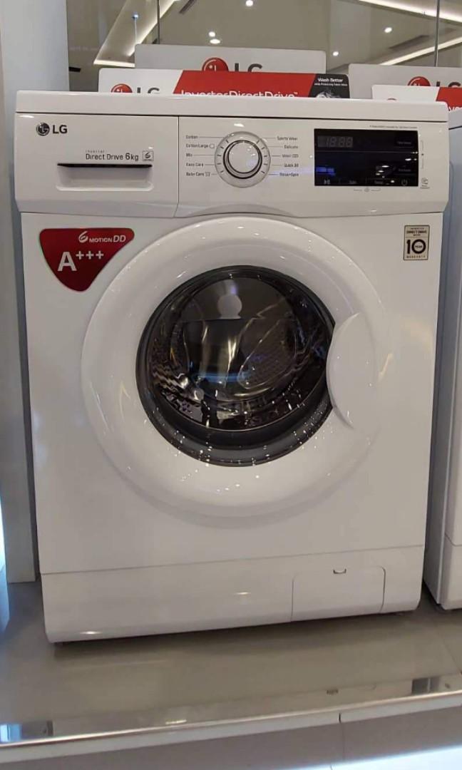 LG WASHER & SPIN FRONT LOAD DIRECT DRIVE WASHING MACHINE, TV & Home ...