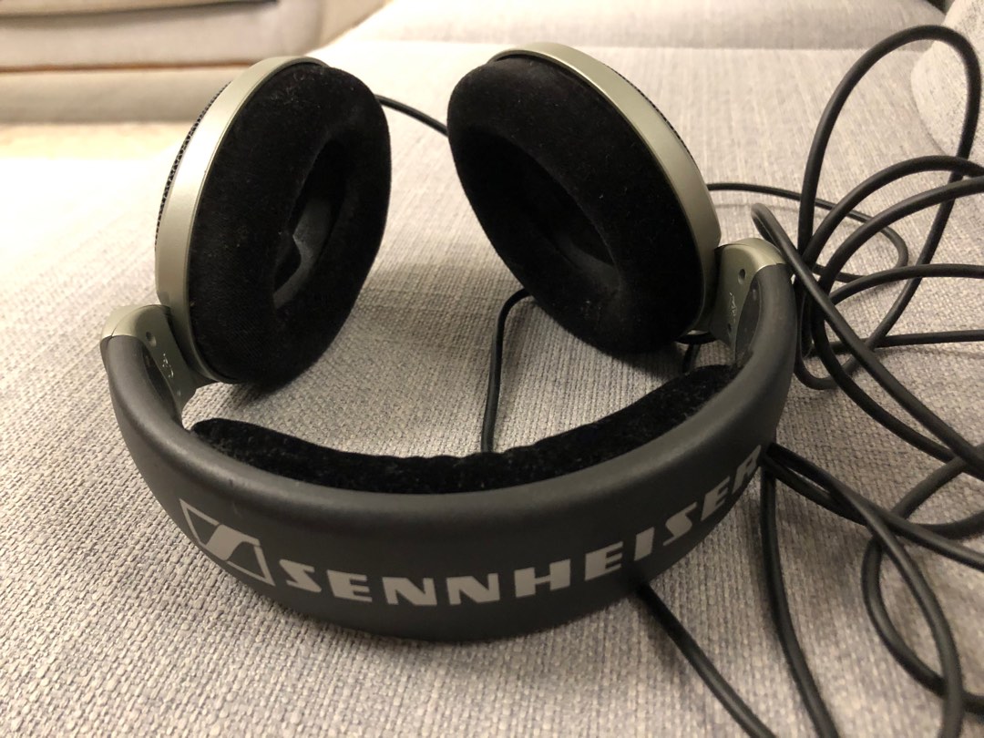 *Like new* Sennheiser HD555 headset, Audio, Headphones & Headsets on ...