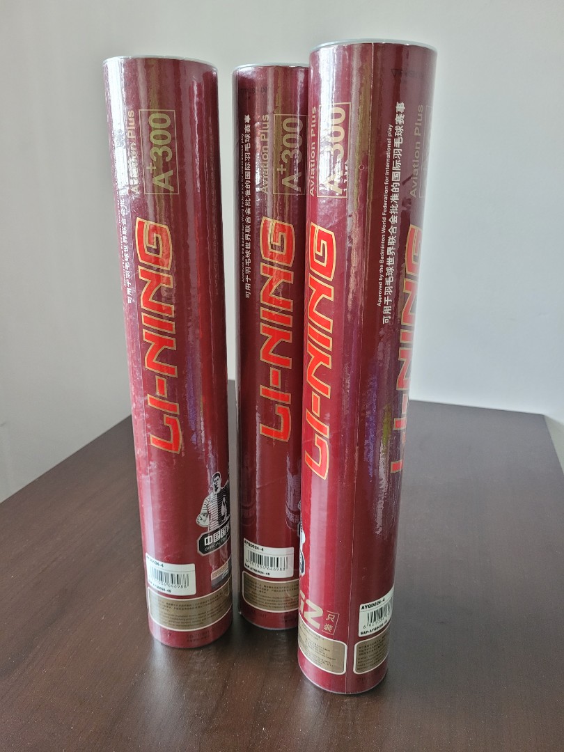 Li-Ning A+300 Shuttlecock, Sports Equipment, Sports & Games, Racket ...