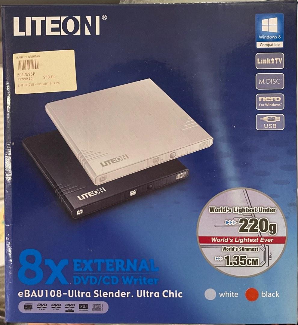 Lite-On External DVD/CD Writer, Computers & Tech, Parts & Accessories ...