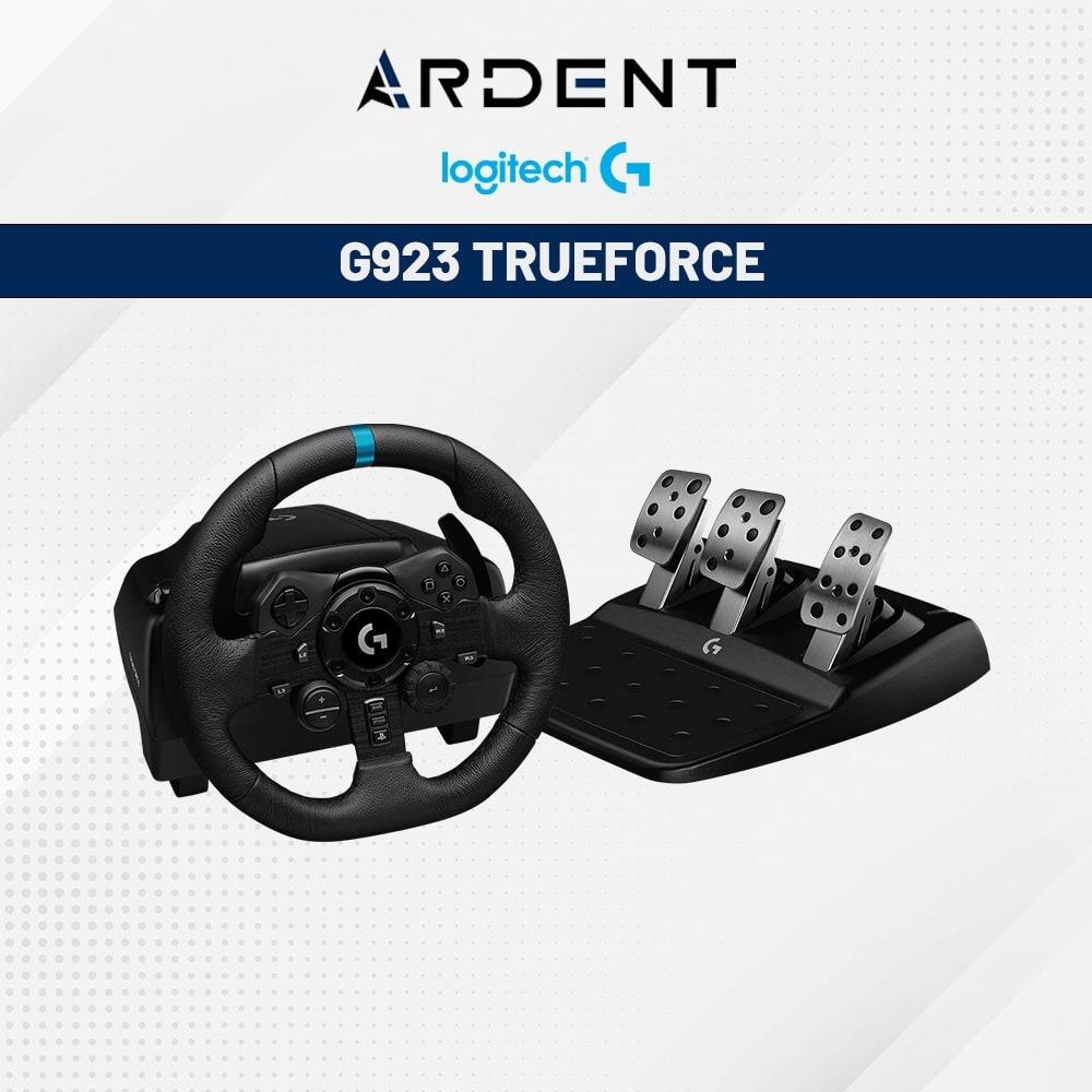 Logitech G923 Trueforce Racing Wheel, Video Gaming, Gaming Accessories ...