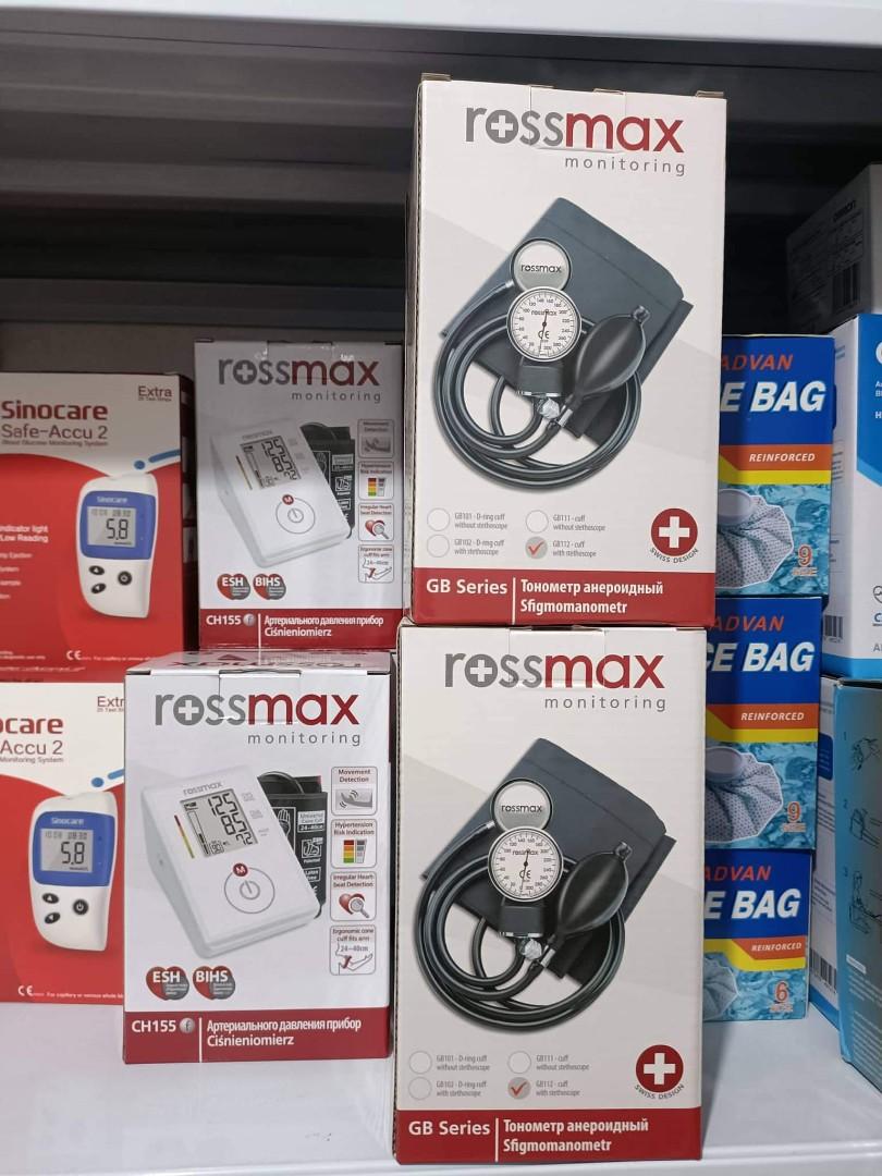 #MANUAL#BP ROSSMAX, Health & Nutrition, Health Monitors & Weighing ...
