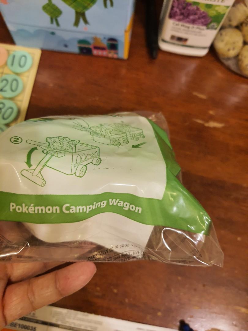 McDonald's Pokemon Camping Wagon, Hobbies & Toys, Toys & Games on Carousell