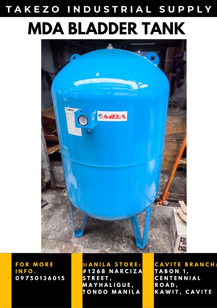 MDA Bladder Tank, Commercial & Industrial, Industrial Equipment on ...