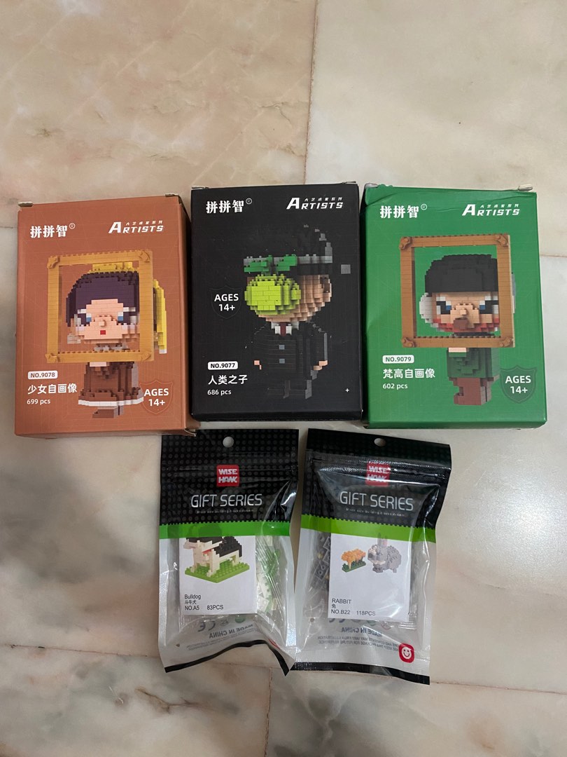 mini legos/lego blocks, Hobbies & Toys, Toys & Games on Carousell