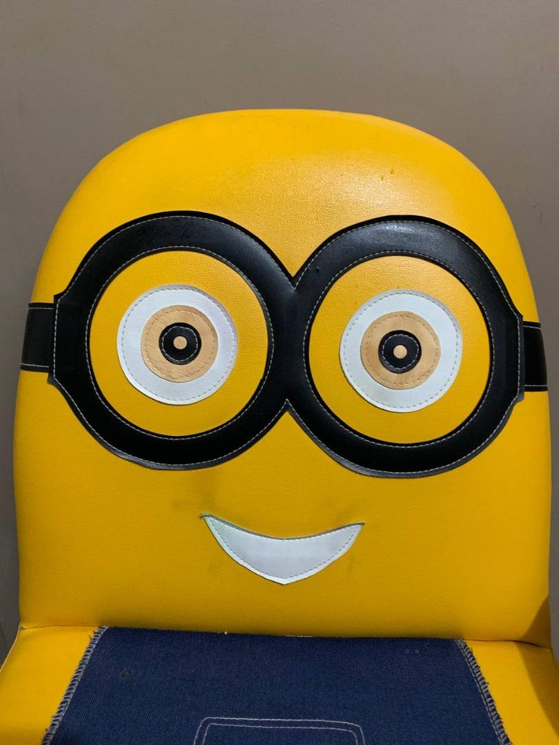 Minions Leather Computer Office Gaming Swivel Chair, Furniture & Home ...
