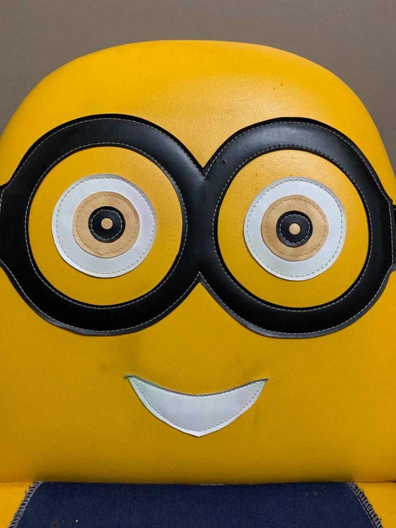 Minions Leather Computer Office Gaming Swivel Chair, Furniture & Home ...
