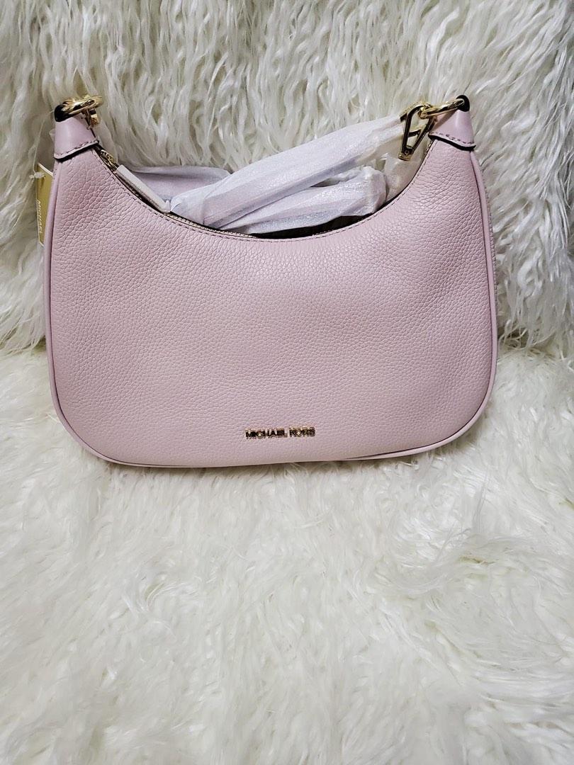 MK CORA LARGE ZIP POCHETTE POWDER BLUSH, Women's Fashion, Bags ...