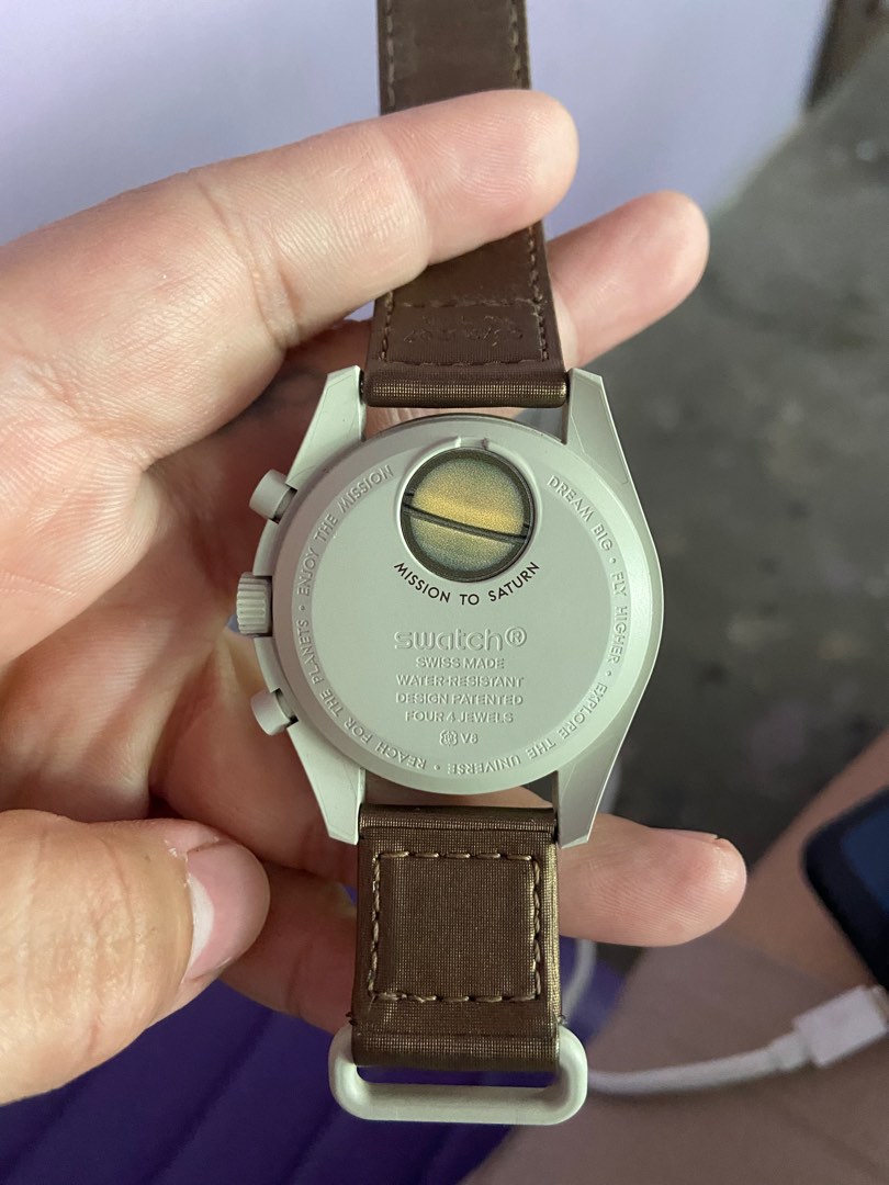MOONSWATCH SATURN, Luxury, Watches on Carousell