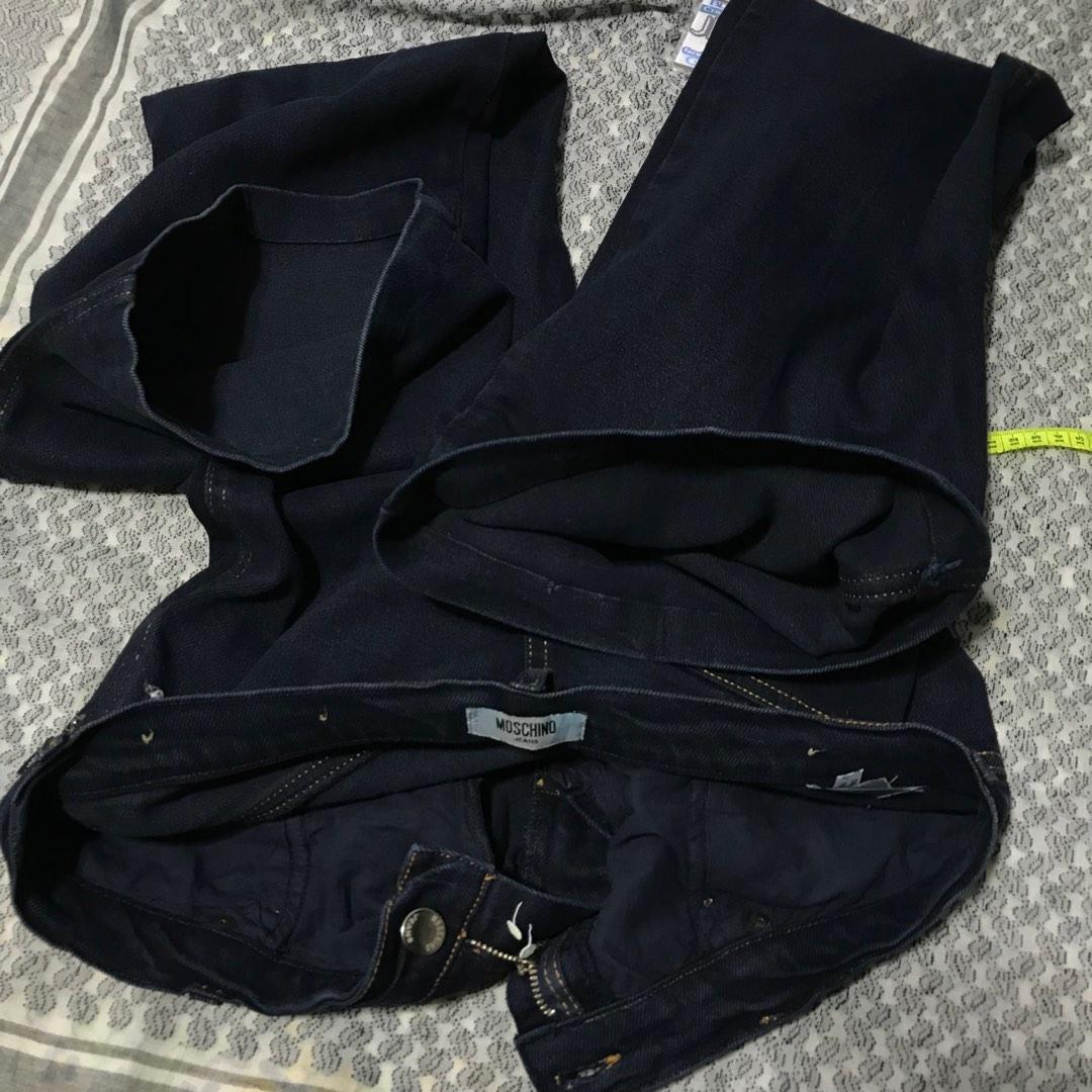 MOSCHINO ITALY AMBEL PANTS SEMI HIGH WAIST FOR LADIES, Women's Fashion ...