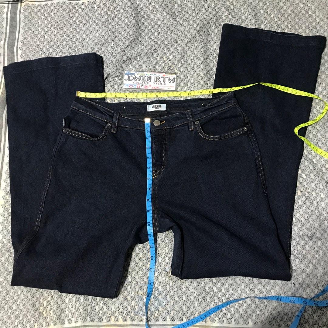 MOSCHINO ITALY AMBEL PANTS SEMI HIGH WAIST FOR LADIES, Women's Fashion ...