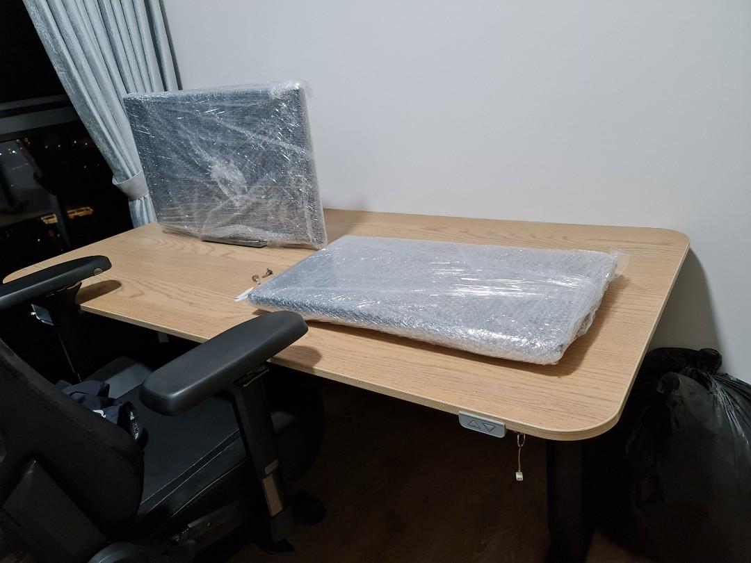 Motorised Adjustable Study Table by Ikea, Furniture & Home Living ...