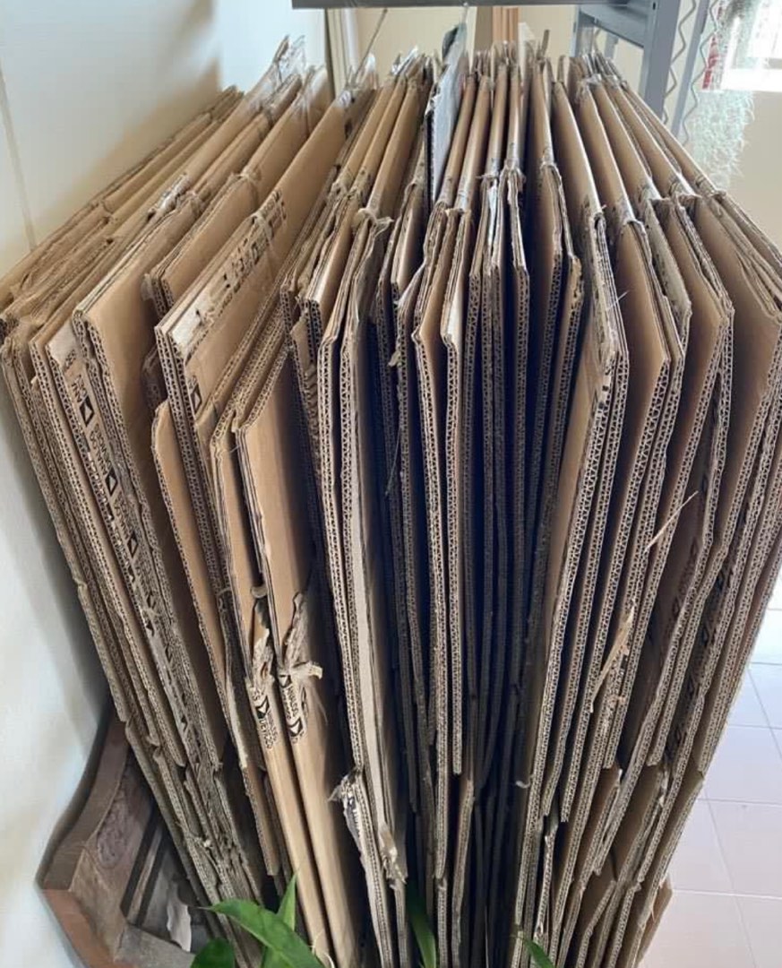 moving boxes (used), Furniture & Home Living, Home Improvement ...