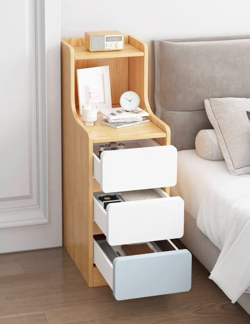 "MULTIPLE VARIATIONS Bedside table simple modern ", Furniture & Home ...