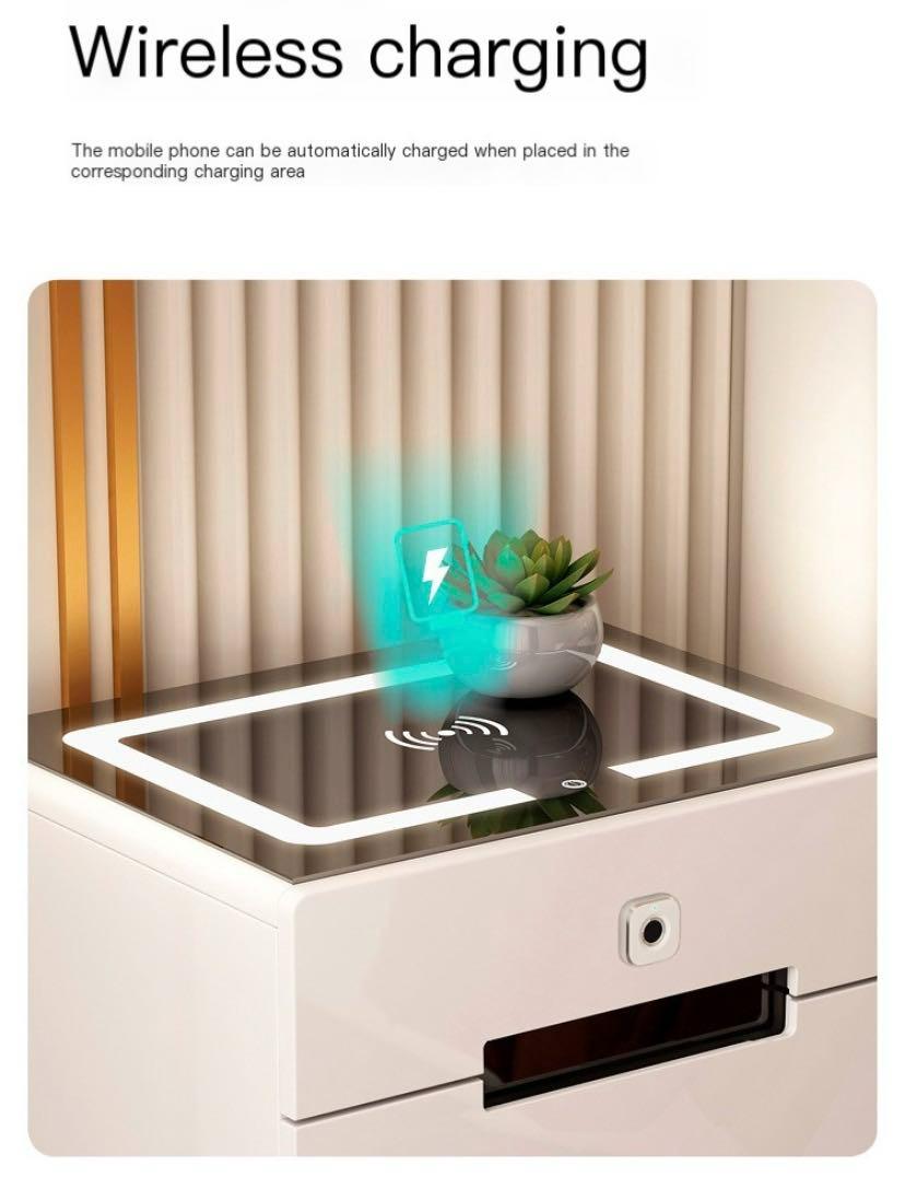 "MULTIPLE VARIATIONS Bedside table intelligent multi-functional ...