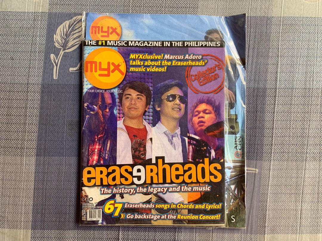 MYX Mag issue # 13 featuring Eraserheads, Hobbies & Toys, Books ...