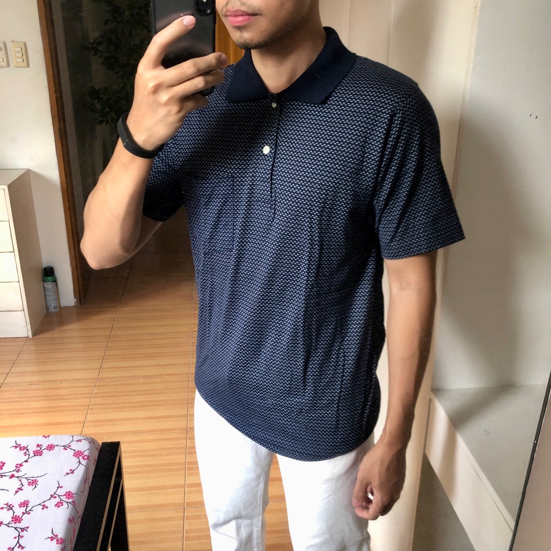 Navy Blue Polo Classic G200, Men's Fashion, Tops & Sets, Tshirts & Polo ...