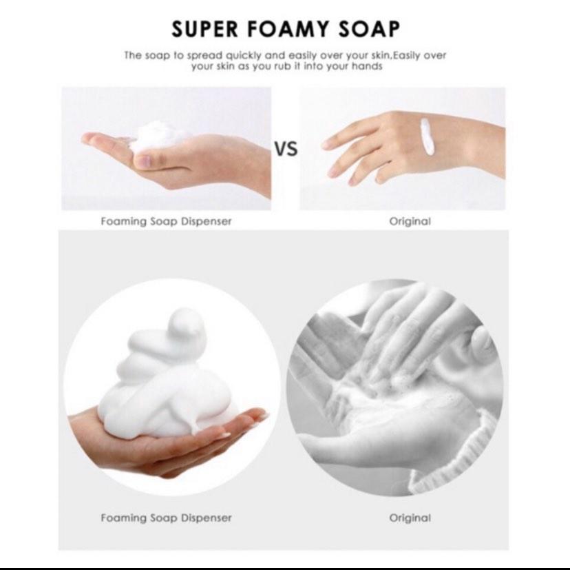 (NEW) BOTOL SABUN BUSA / FOAMING PUMP BOTTLE/ DISPENSER SABUN 300ml ...