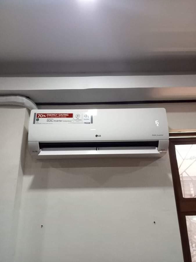 New LG Dual Cool Dual inverter Split Type Aircon 1hp, TV & Home ...