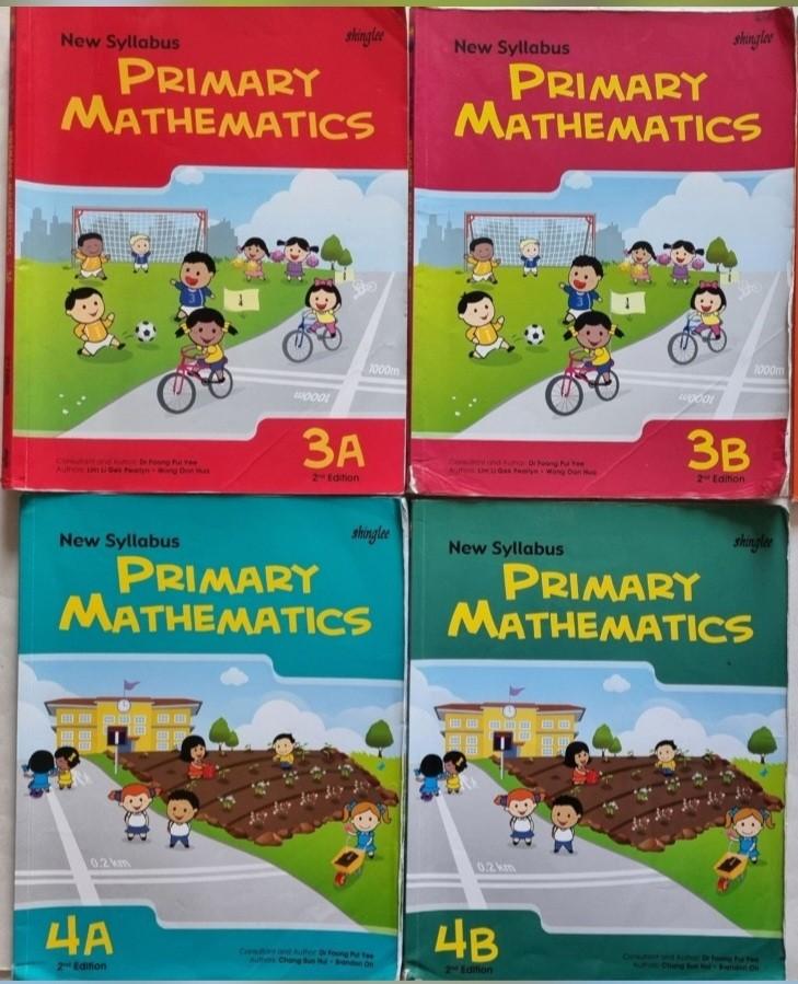 New/Used P1, P2, P3, P4, P5, P6 Primary Math Textbook (My Pals are here ...