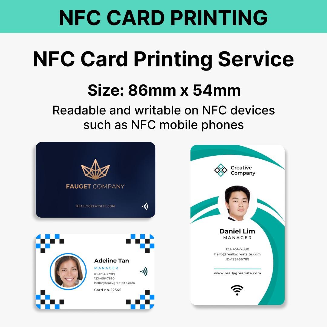 NFC Card Printing Services - 86mm x 54mm, Business Services, Printing ...