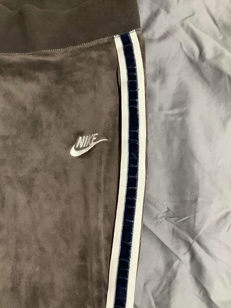 Nike Velvet Pajama Pants, Women's Fashion, Bottoms, Jeans on Carousell